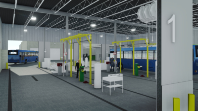 TriMet Powell Bus Maintenance Facility - Convergence Architecture