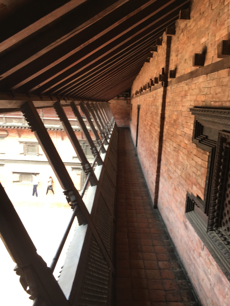 Patan Palace Walkway - Convergence Architecture